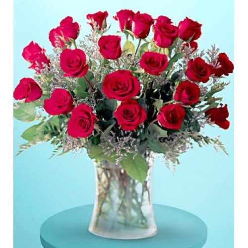 Stunning Rose Elegance 2 Dozen Roses in a Vase