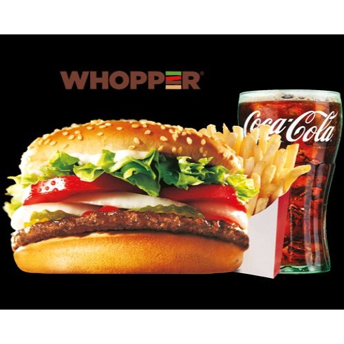 Whopper Meal by Burger King